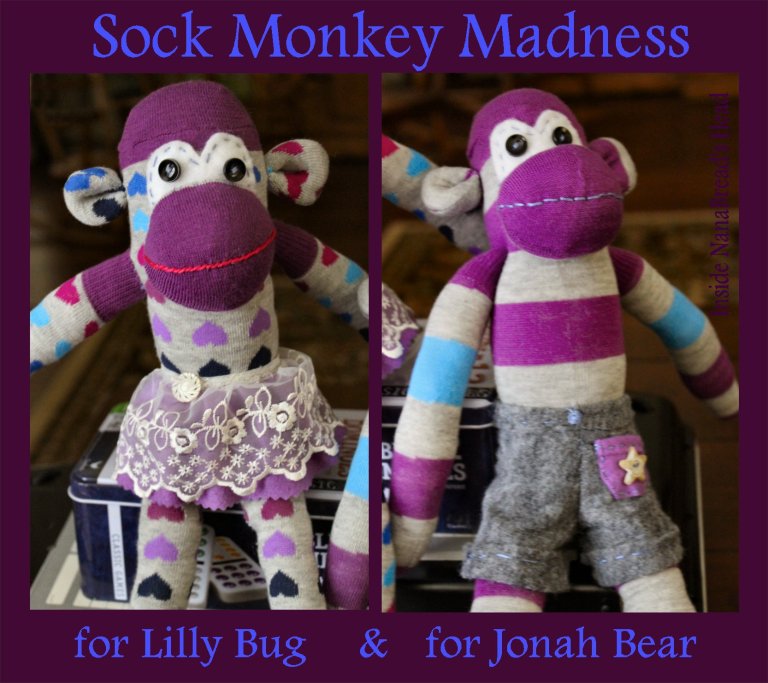 Friday Fun: The Sock Monkey Project | Inside NanaBread's Head